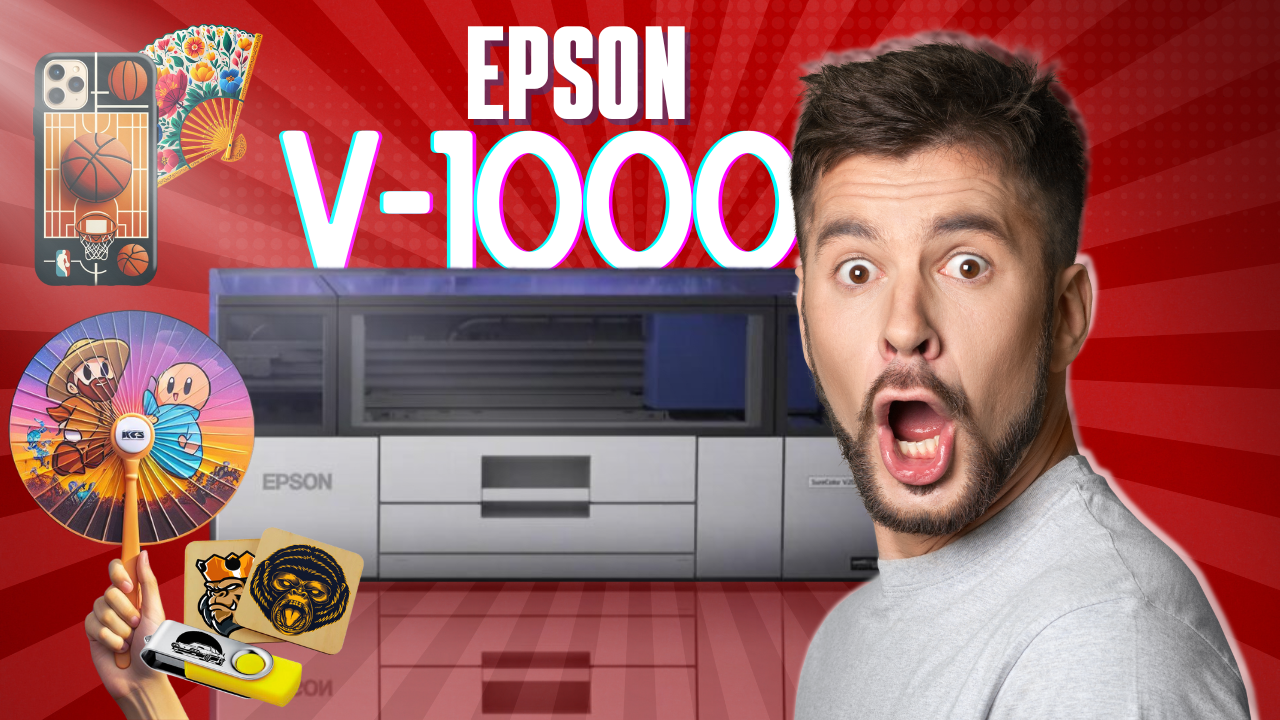 Epson V1000👑 SureColor, La mejor impresora plana
